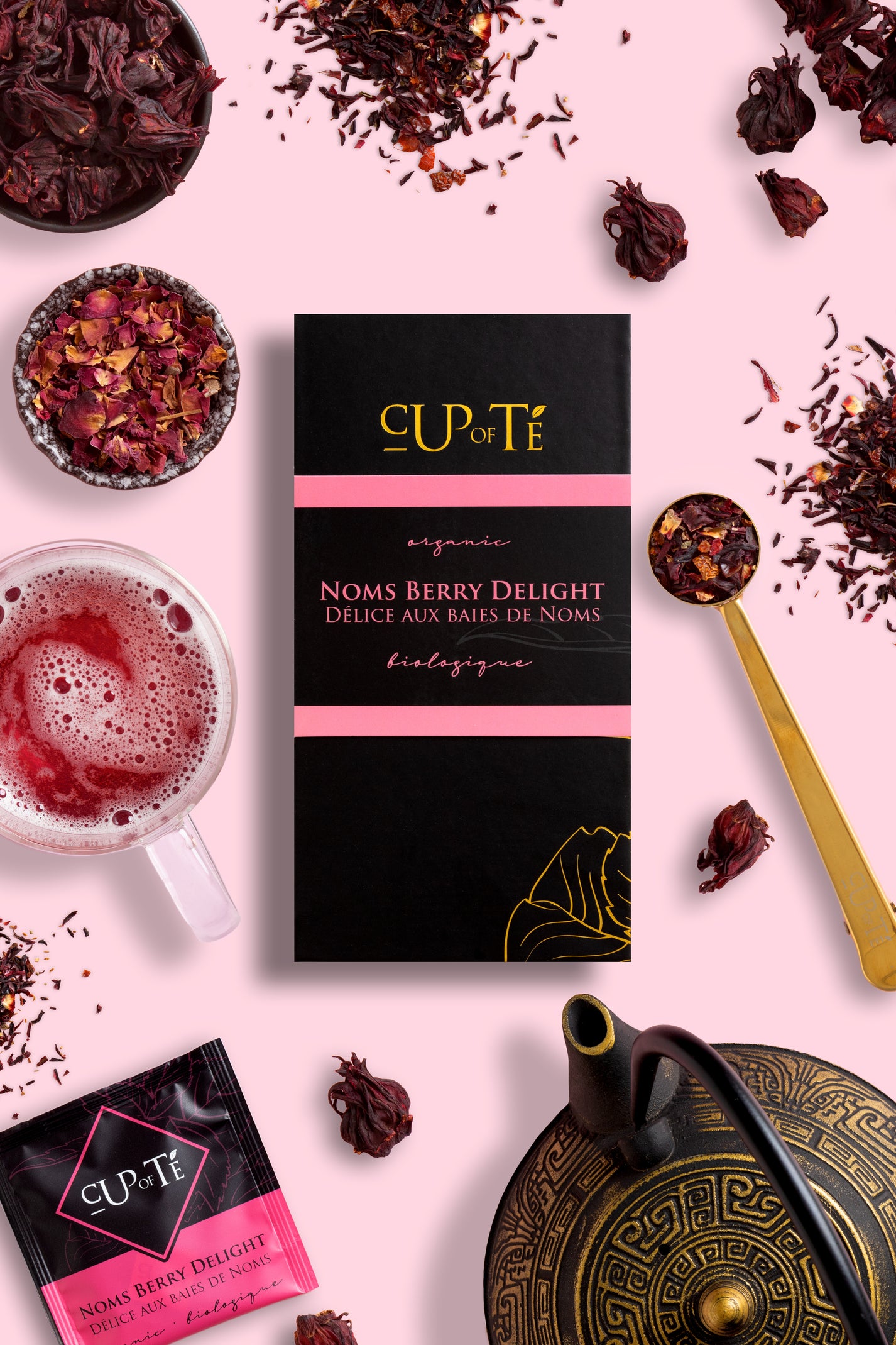 Luxe Pyramid Tea Bag Gift Set – Cup of Té