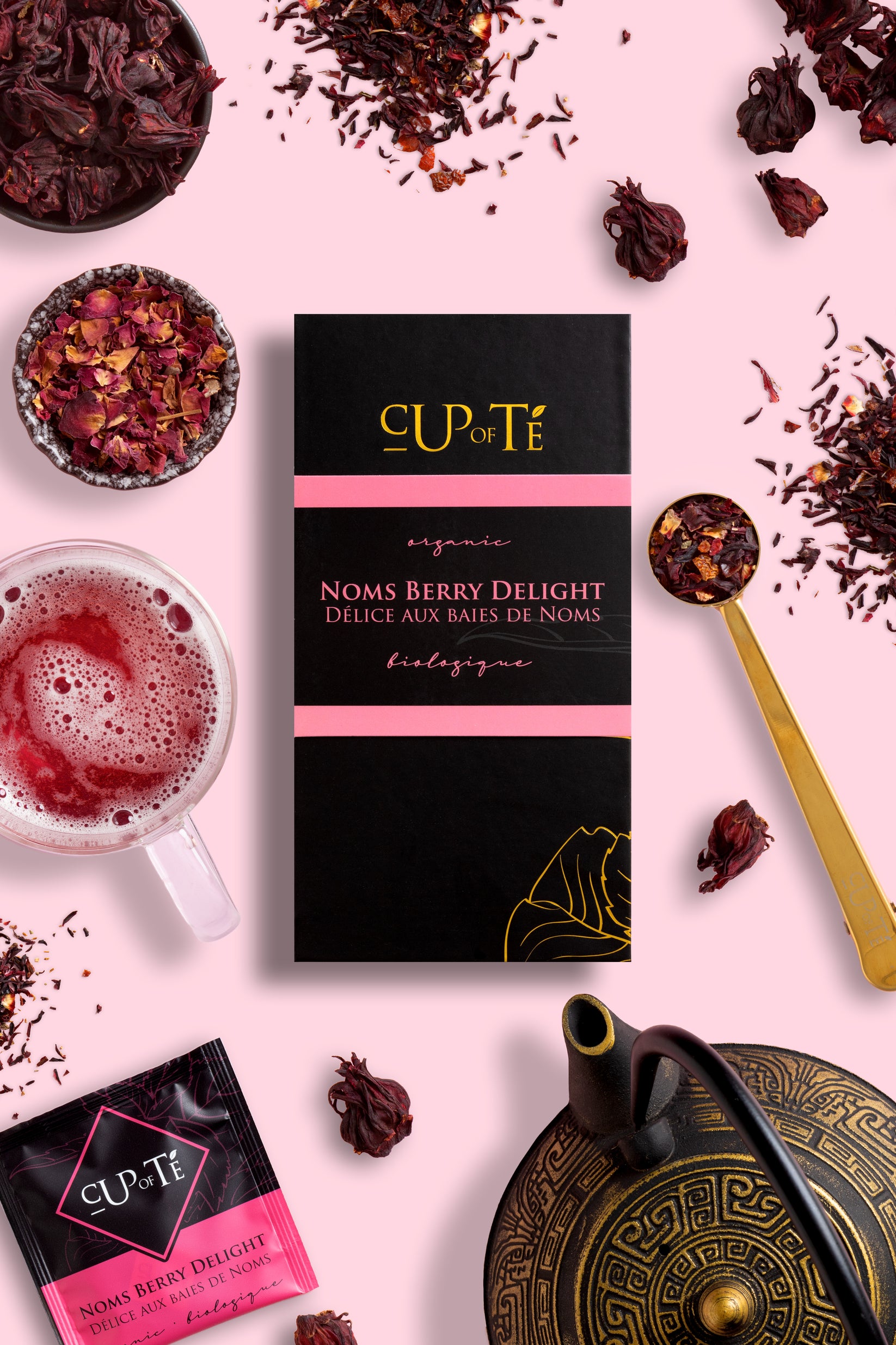 Luxe Pyramid Tea Bag Gift Set – Cup of Té