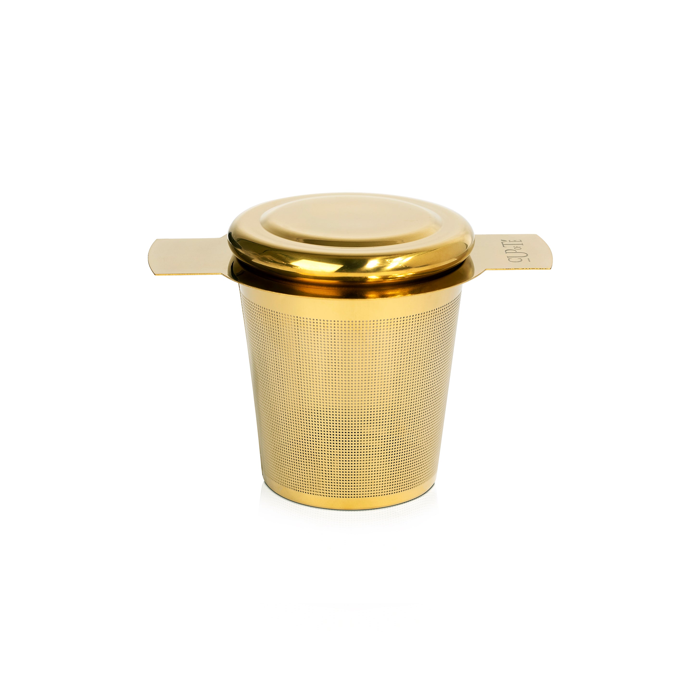 Shop Gold Steep Infuser Online | Buy Tea Accessories from "Cup of Té"