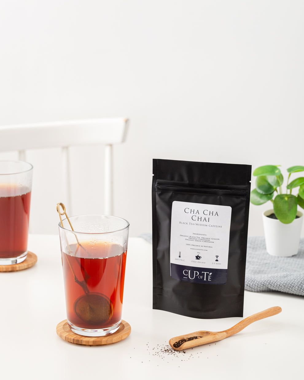 Chai Tea Organic Loose Leaf Tea Online | "Cup of Té"